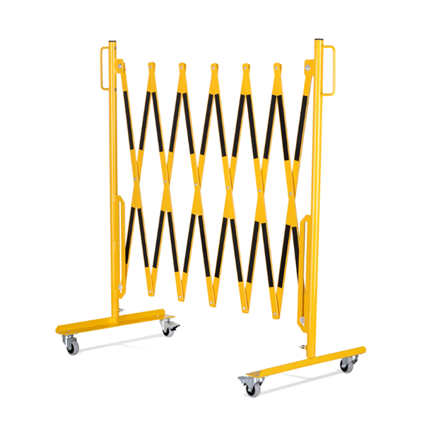EXPANDING BARRIER WITH WHEELS | DMR Safety Environment Lean