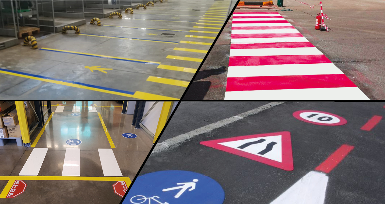 Mandatory sign of pedestrian crossing | DMR